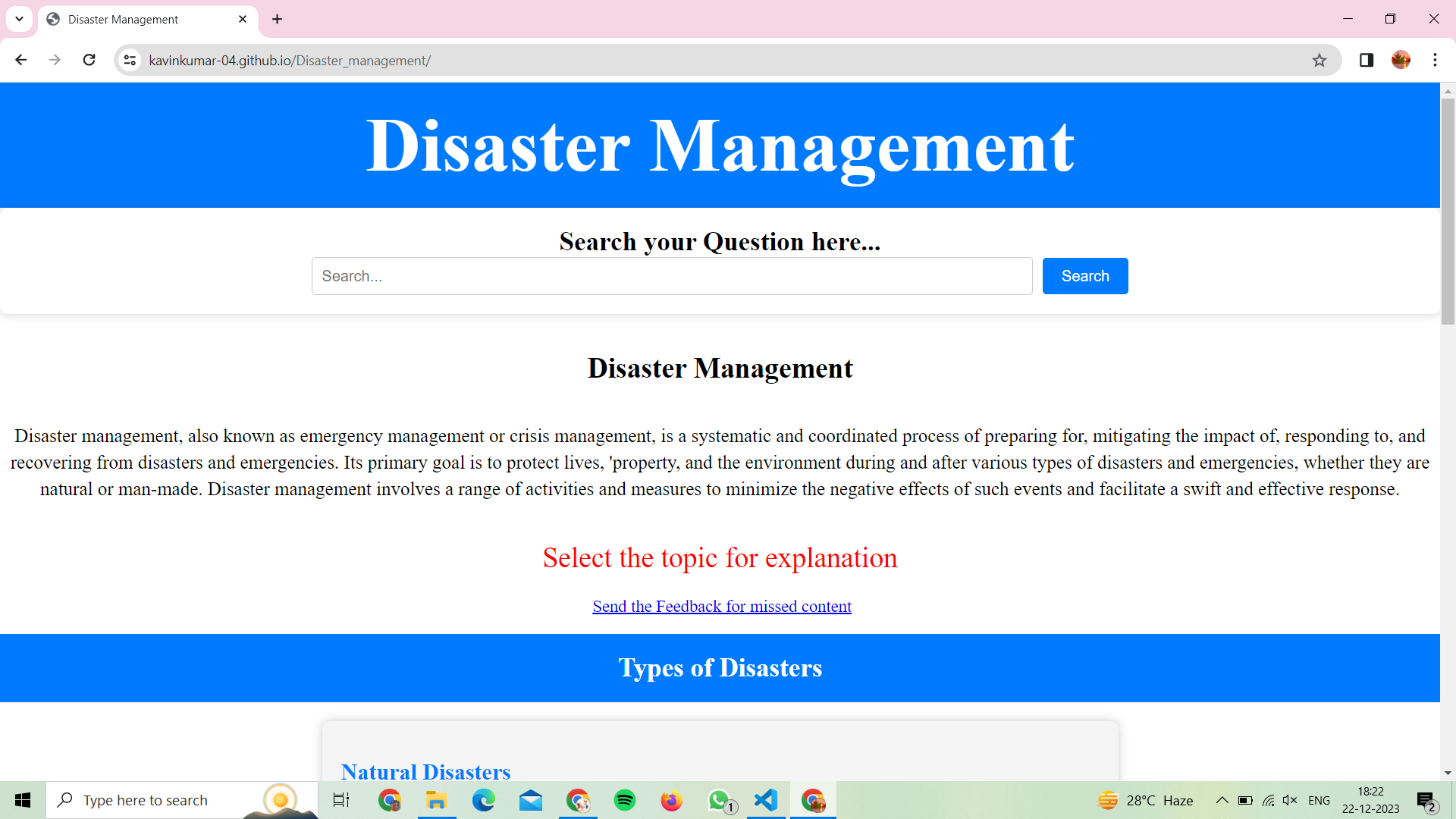 Kavinkumar - Portfolio